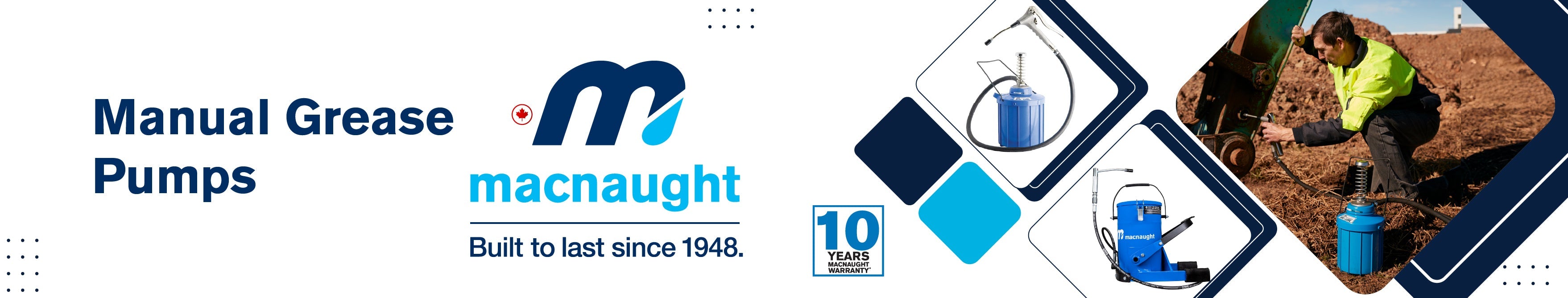 Manual Grease Pumps & Equipments | Macnaught Canada