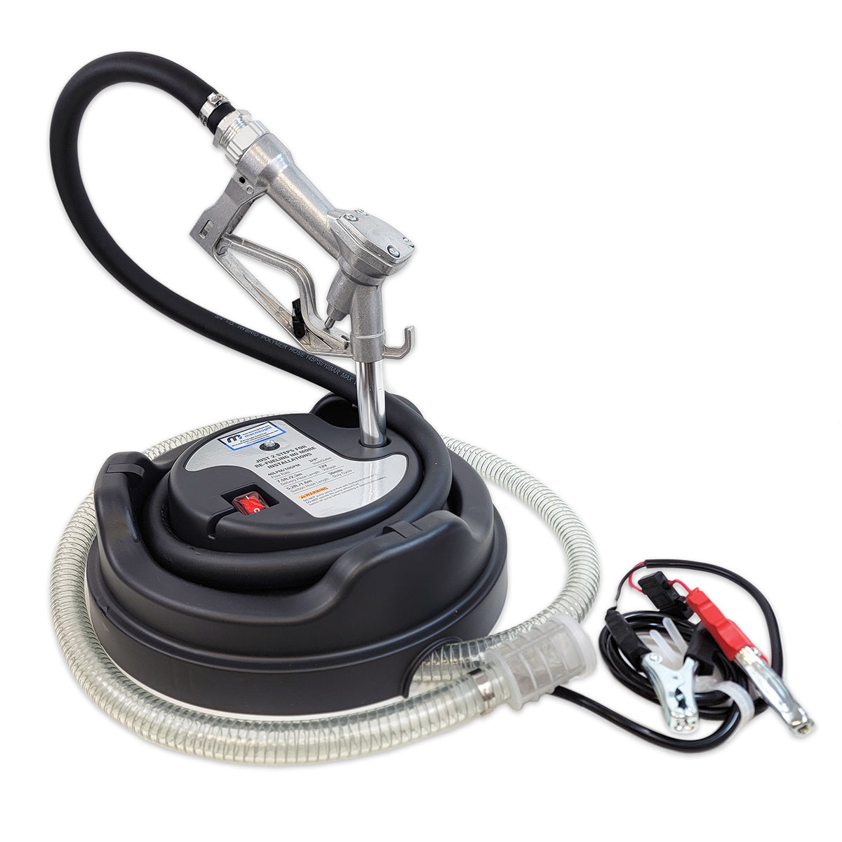 12V Diesel Fuel Transfer Pump Kit for 10 GPM for 55 Gallon | Macnaught ...